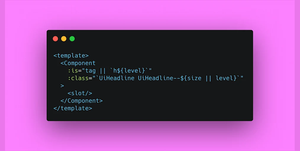 Building Vuejs Ui Components With Html Semantics In Mind Markus