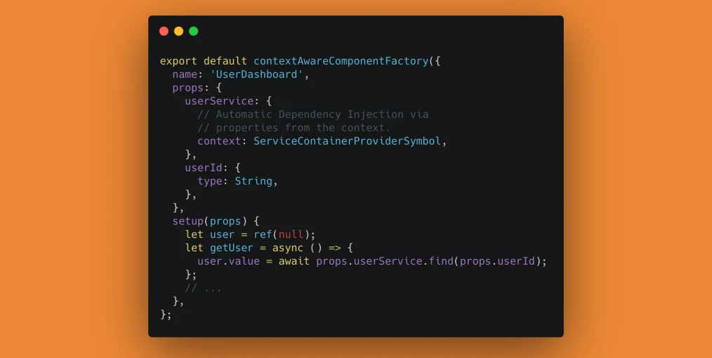 Automatic Dependency Injection in Vue with Context Providers - Markus ... Automatic Dependency Injection in Vue with Context Providers - Markus ...