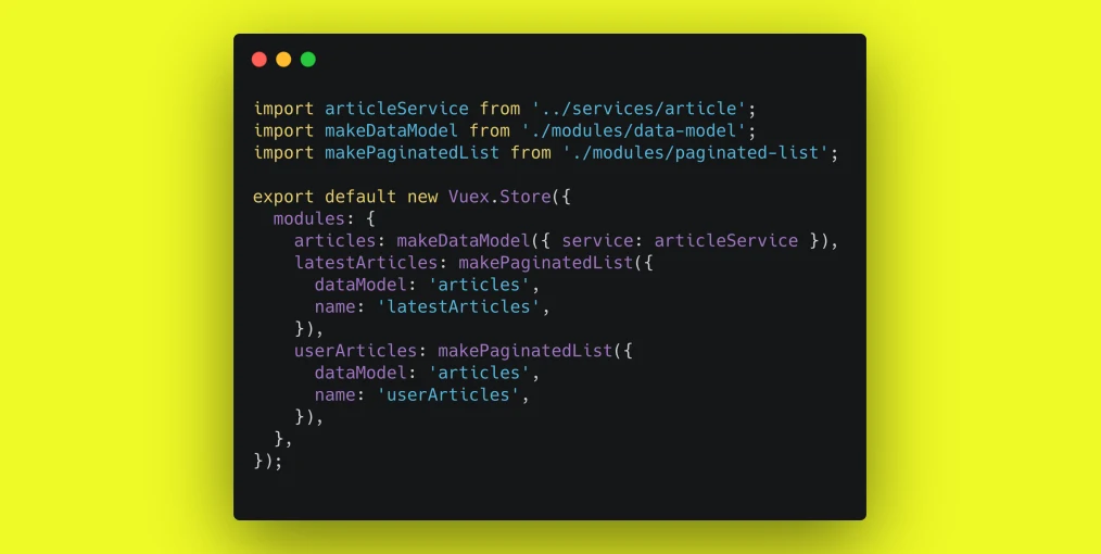 Vuex Data Model And Feature Module Strategy Part 2 Feature Modules Markus Oberlehner 