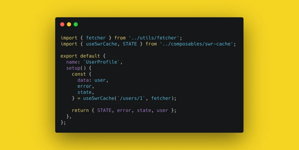 Stale While Revalidate Data Fetching Composable With Vue 3 Composition Api Markus Oberlehner