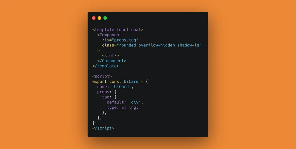Reusable Functional Vue.js Components with Tailwind CSS - Markus Oberlehner Reusable Functional Vue.js Components with Tailwind CSS - Markus Oberlehner
